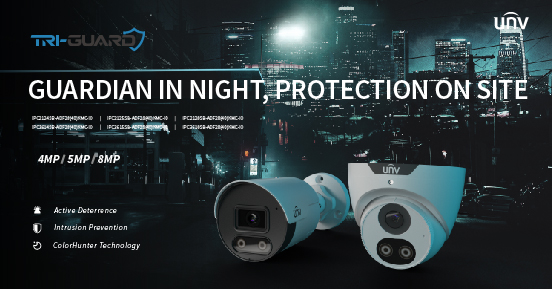 Tri-Guard: Guardian at night, protection on site